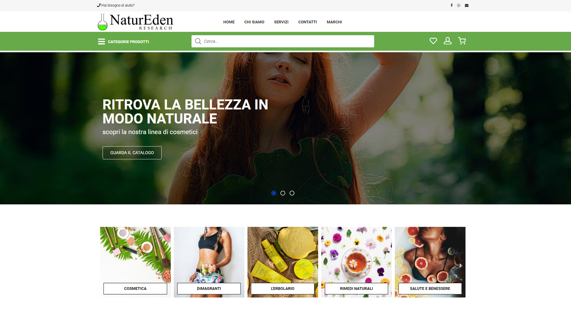 NaturEden Research - Erboristeria online